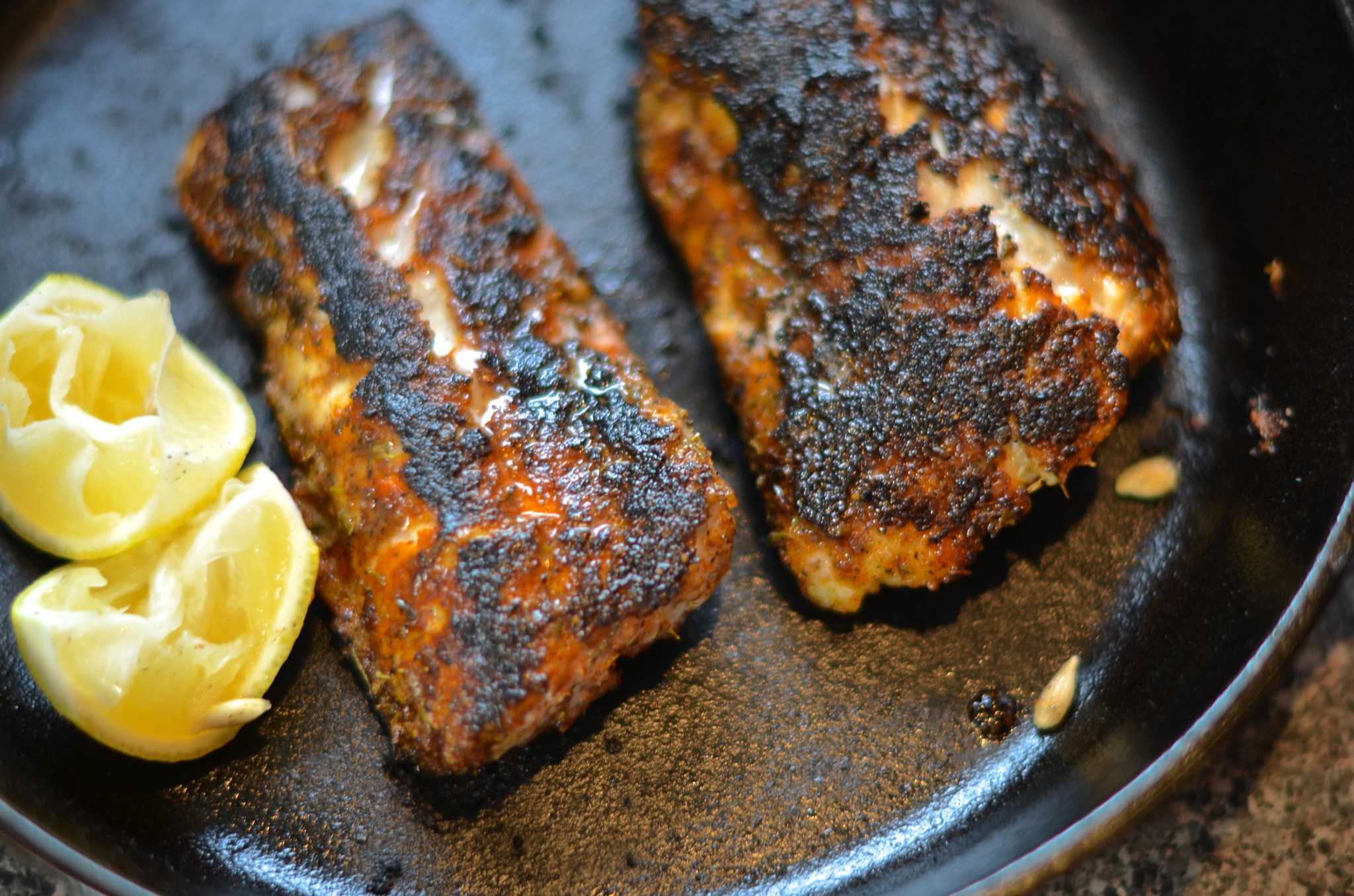 One Fish, Two Fish {blackened grouper} | Jokes and Snacks