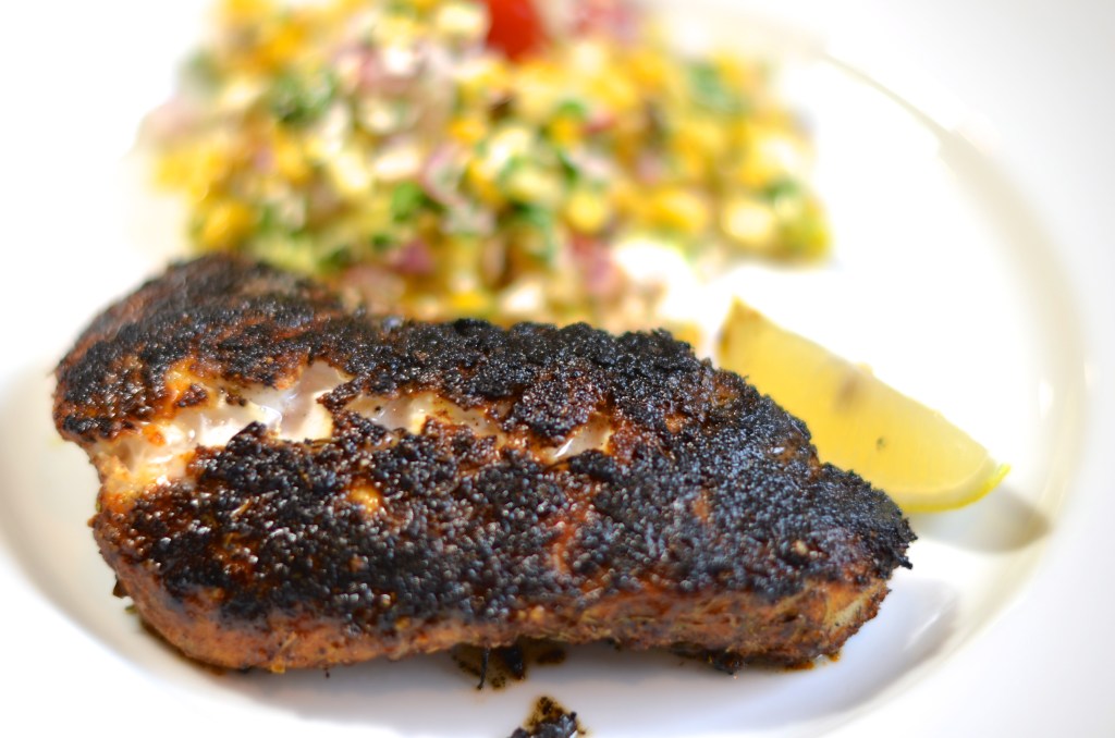 One Fish, Two Fish {blackened grouper} | Jokes and Snacks